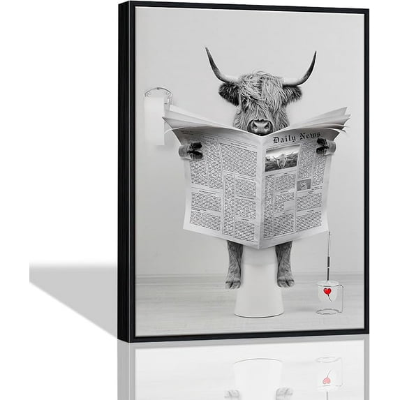 Cowboy Santa Claus Wall Art Western Winter Festive Decor Rustic Festive ...