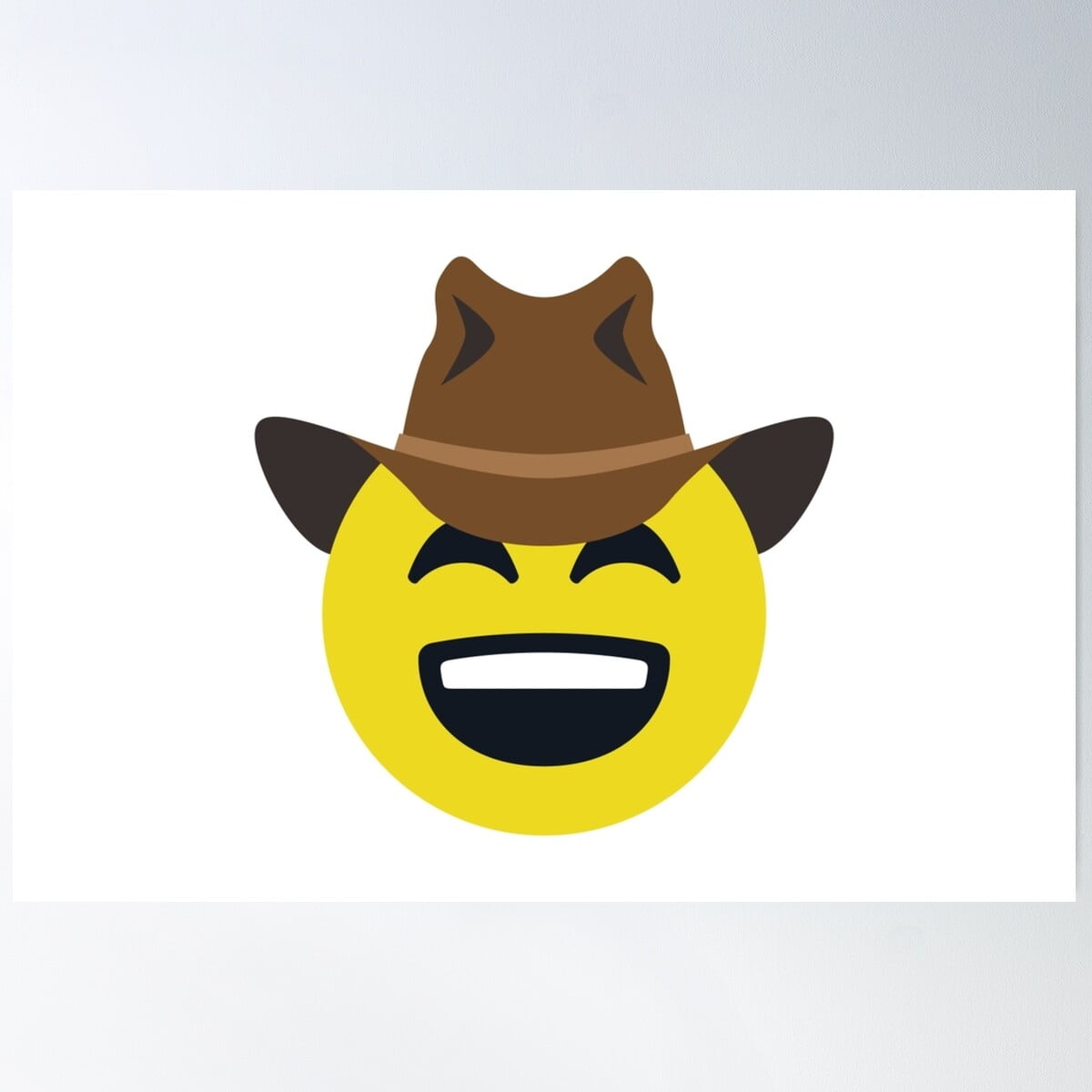 Cowboy Smiley, Cowboy Hat, Western, Emoticon, Cute And Funny Emoji ...