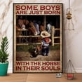 Cowboy Some Boys Are Just Born With Horse In Their Souls Paper ...