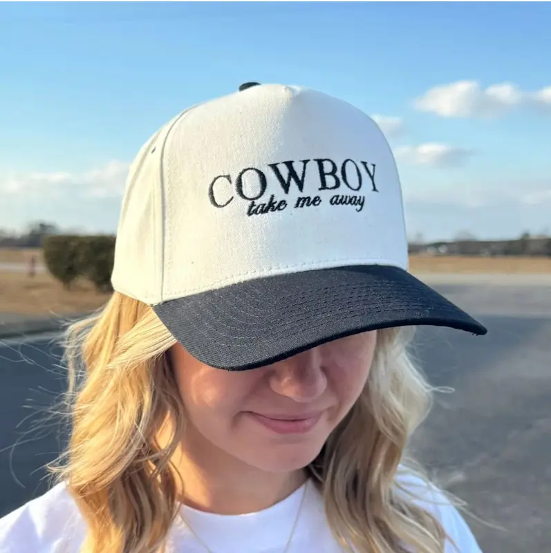 Cowboy Take Me Away Hat, Funny Trucker Hat Baseball Hat, Adjustable Cap ...