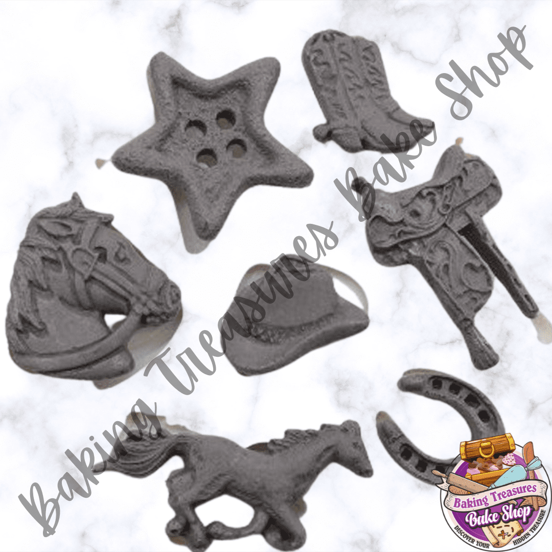 Cowboy Themed Silicone Mold - Walmart.com