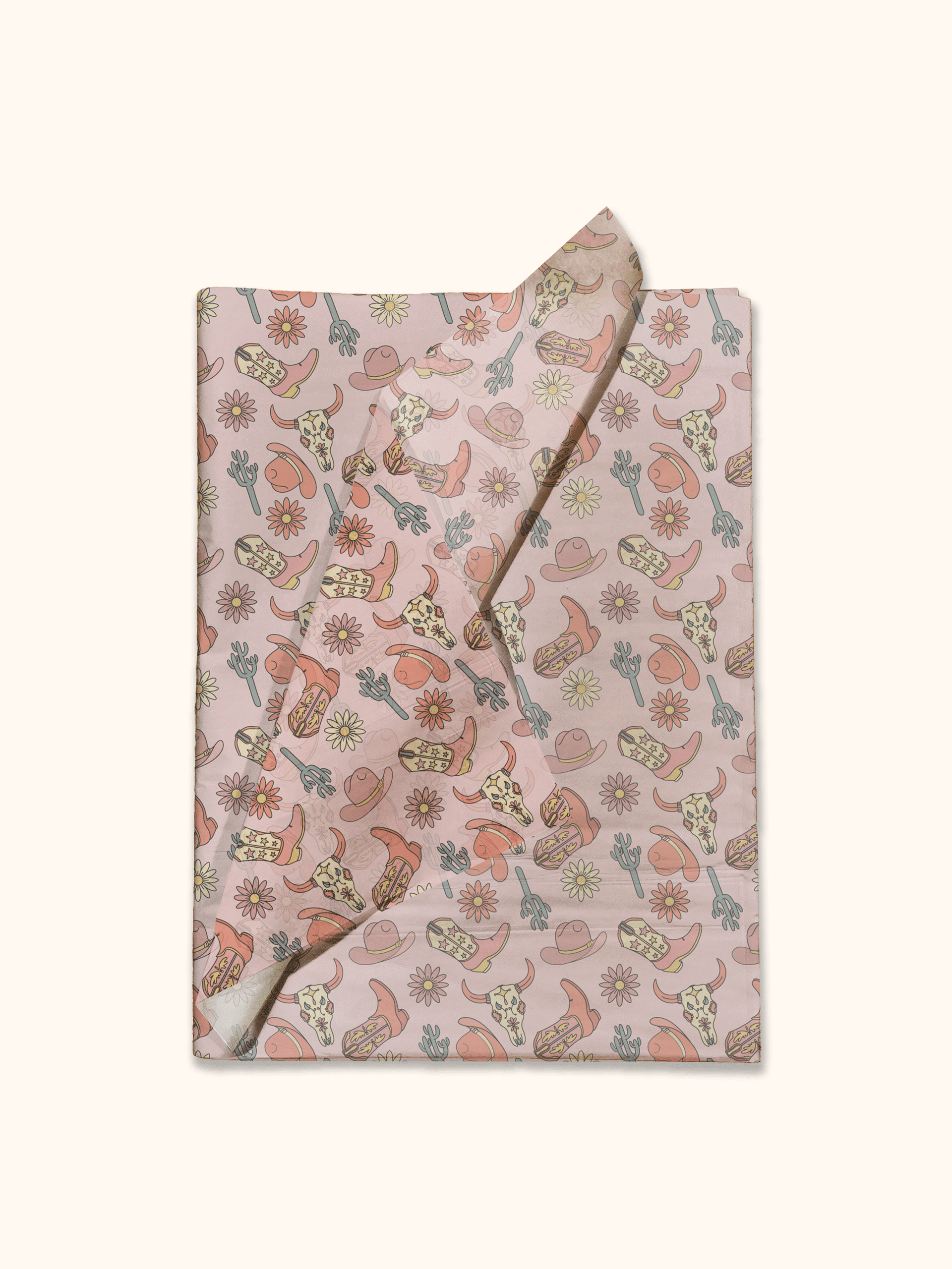 Cowboy Western Printed Tissue Paper - Decorative Tissue for Decoupage ...
