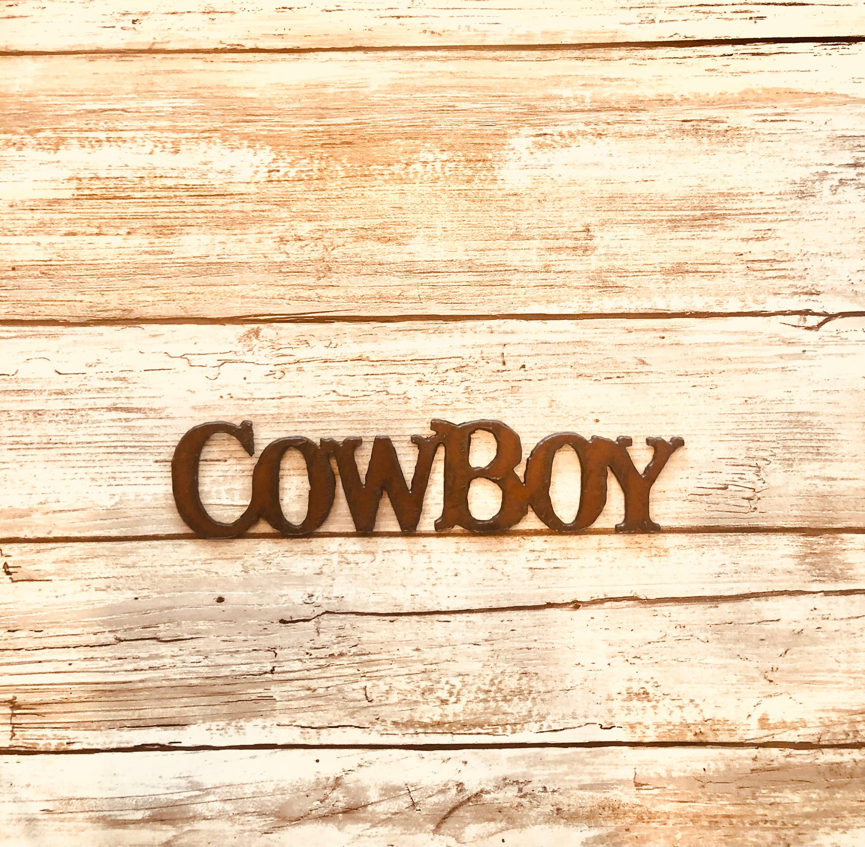 Cowboy Word Western Rodeo Magnet - Walmart.com