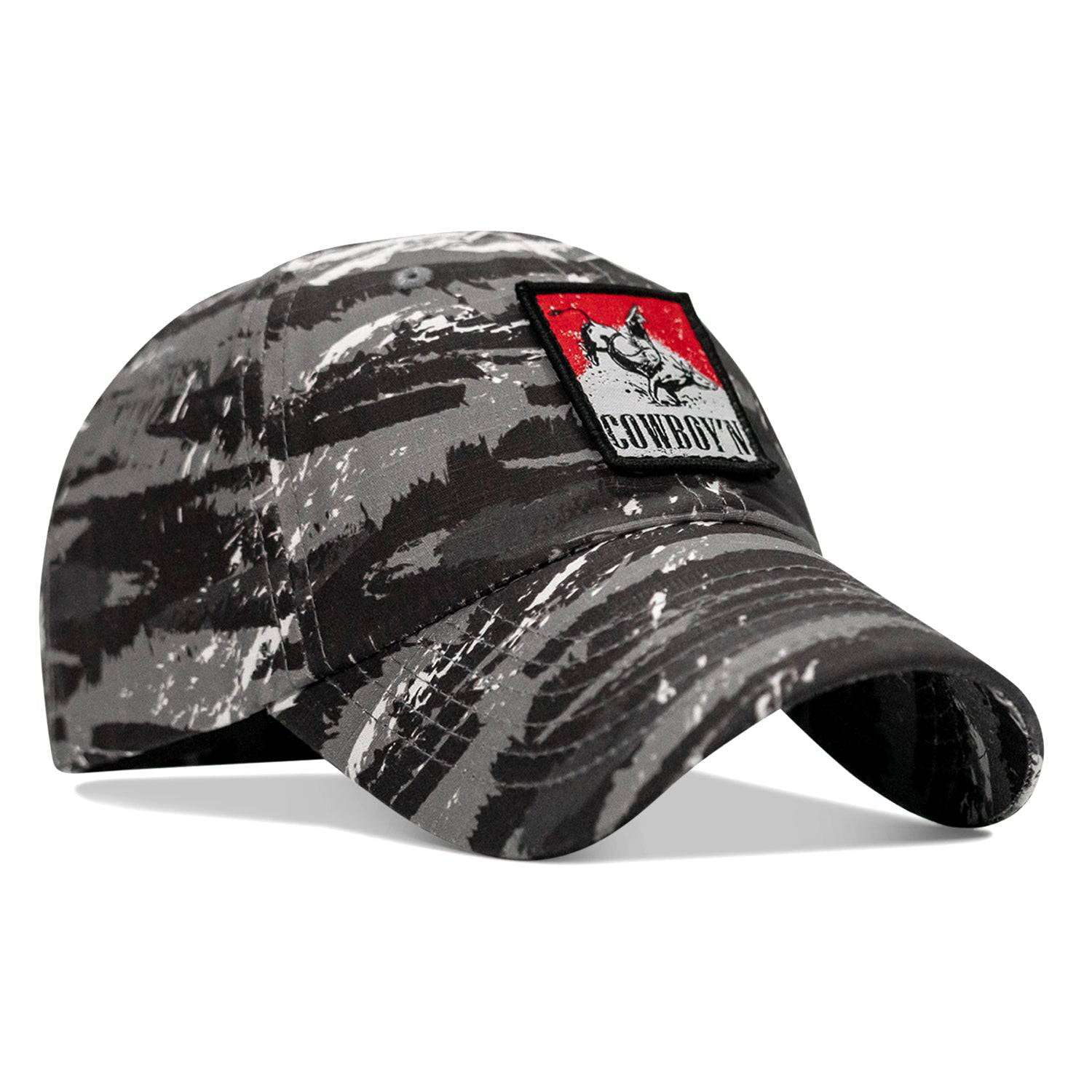 Cowboy'n Knuck If You Buck Patch Ripstop Pro Operator Hat Midnight ...