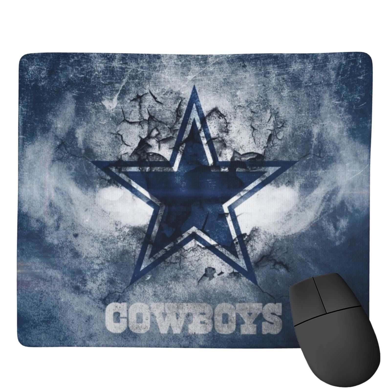 Cowboys Anti_slip rubber mouse pad football team pattern printed mouse ...