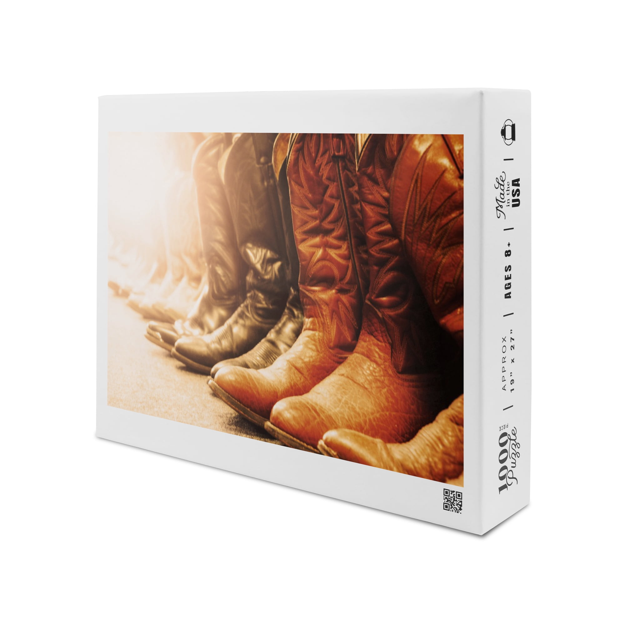Cowboys Boots (1000 Piece Puzzle, Size 19x27, Challenging Jigsaw Puzzle ...