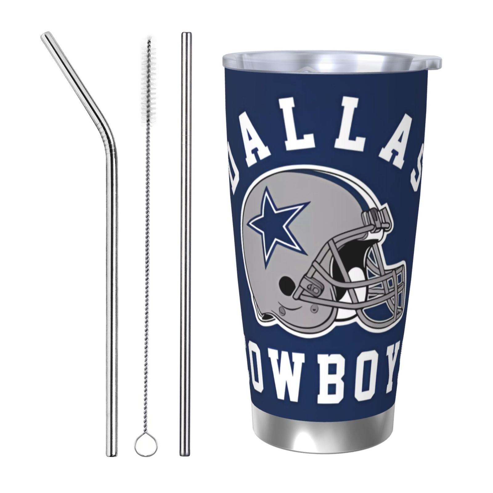 Cow-boys Football Team 20 oz Car Stainless Steel Leak-proof Cup, Travel ...