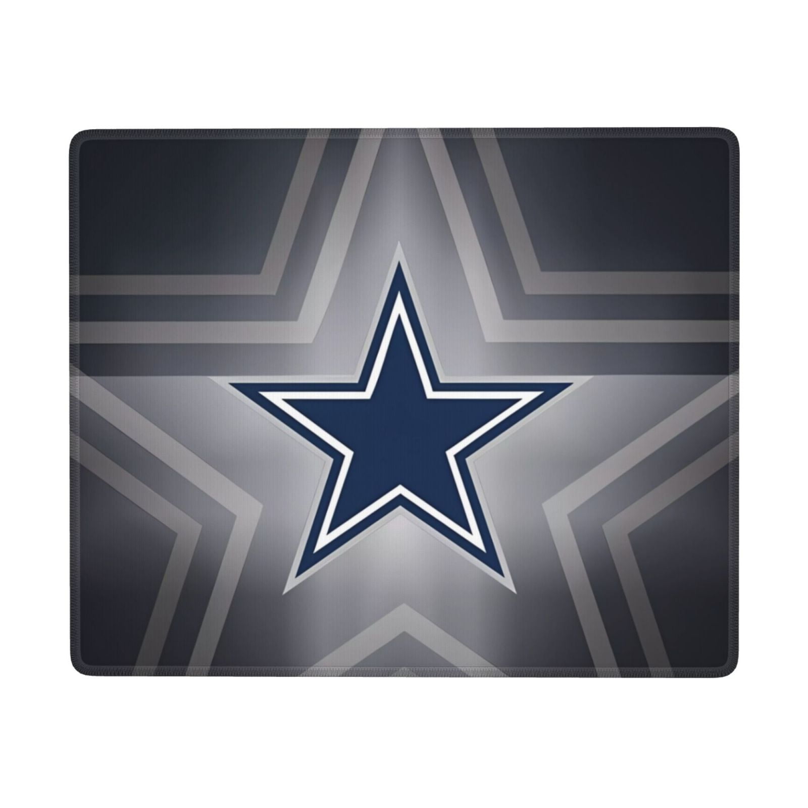 Cowboys Football Team Custom Pattern Mouse Pad with Stitched Edges, Non ...