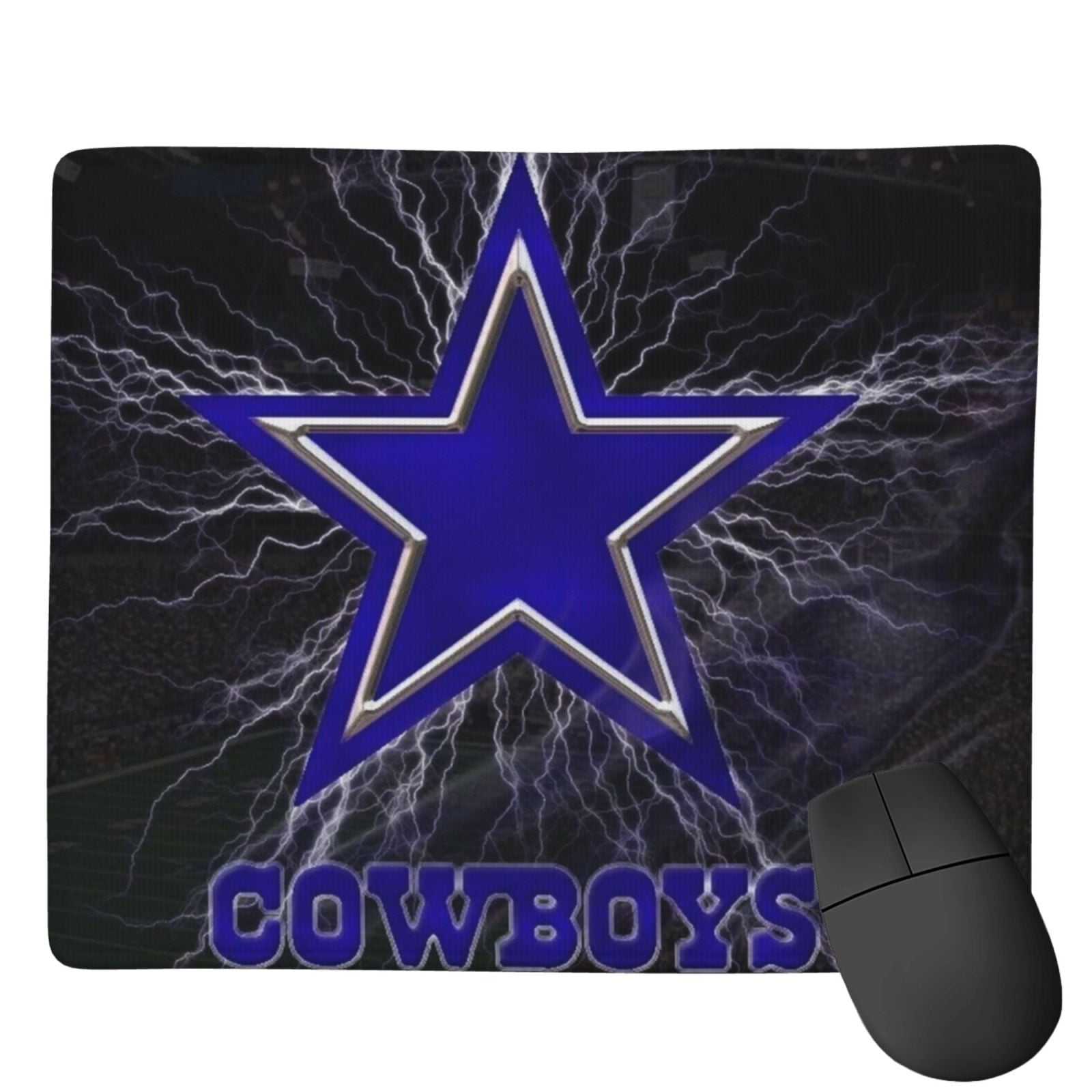 Cowboys Football Theme Mouse Pad 7x9 Inch - Non-slip Rubber Bottom ...
