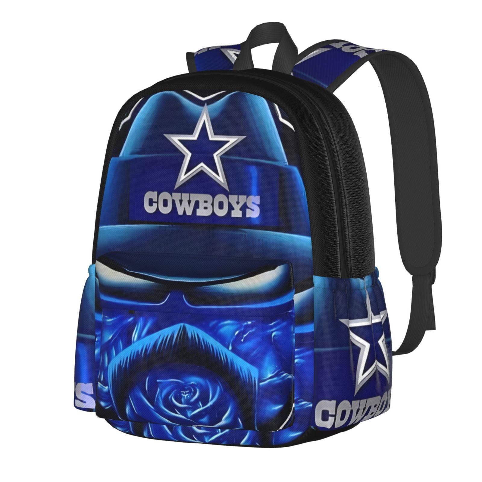 Cowboys Large Capacity Lightweight Adjustable Student Backpack Custom ...
