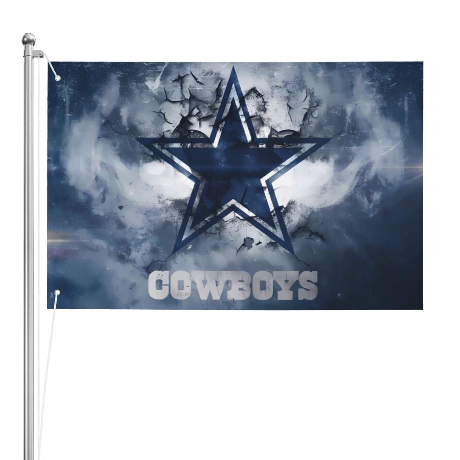 Cowboys Three Layer personalized Double Sided Flag Football Fans ...