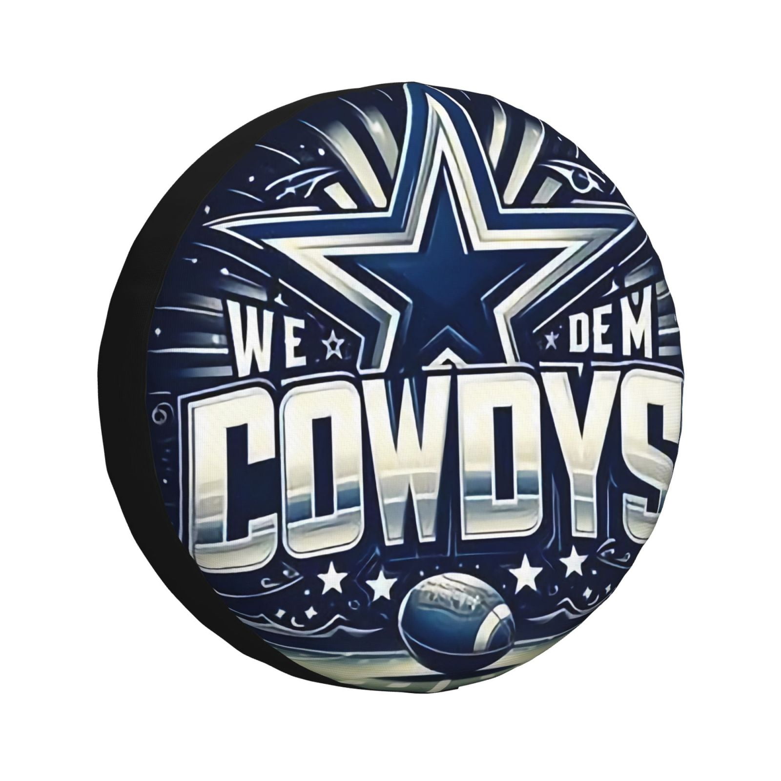 Cowboys Tire Cover Seasonal Spare Tire Bag, Heavy Duty Winter Wheel ...