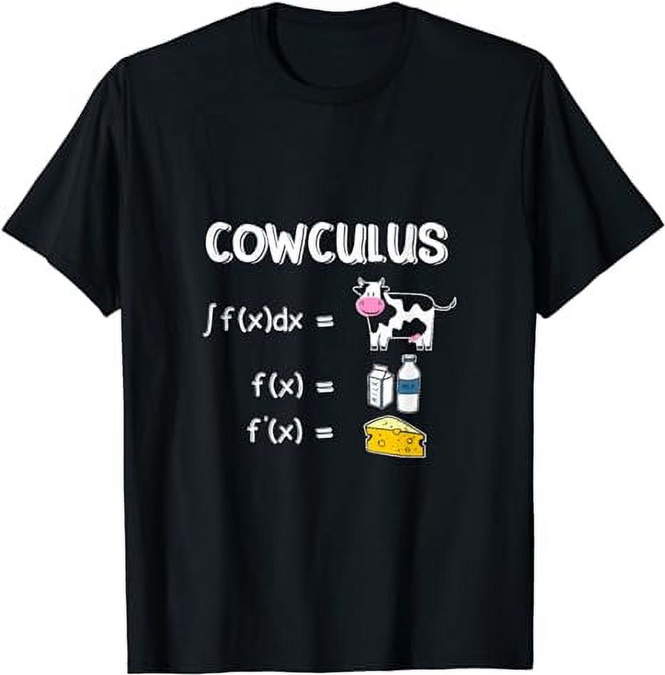 Cowculus Cow Math Design - Mathematics Math T-Shirt - Walmart.com
