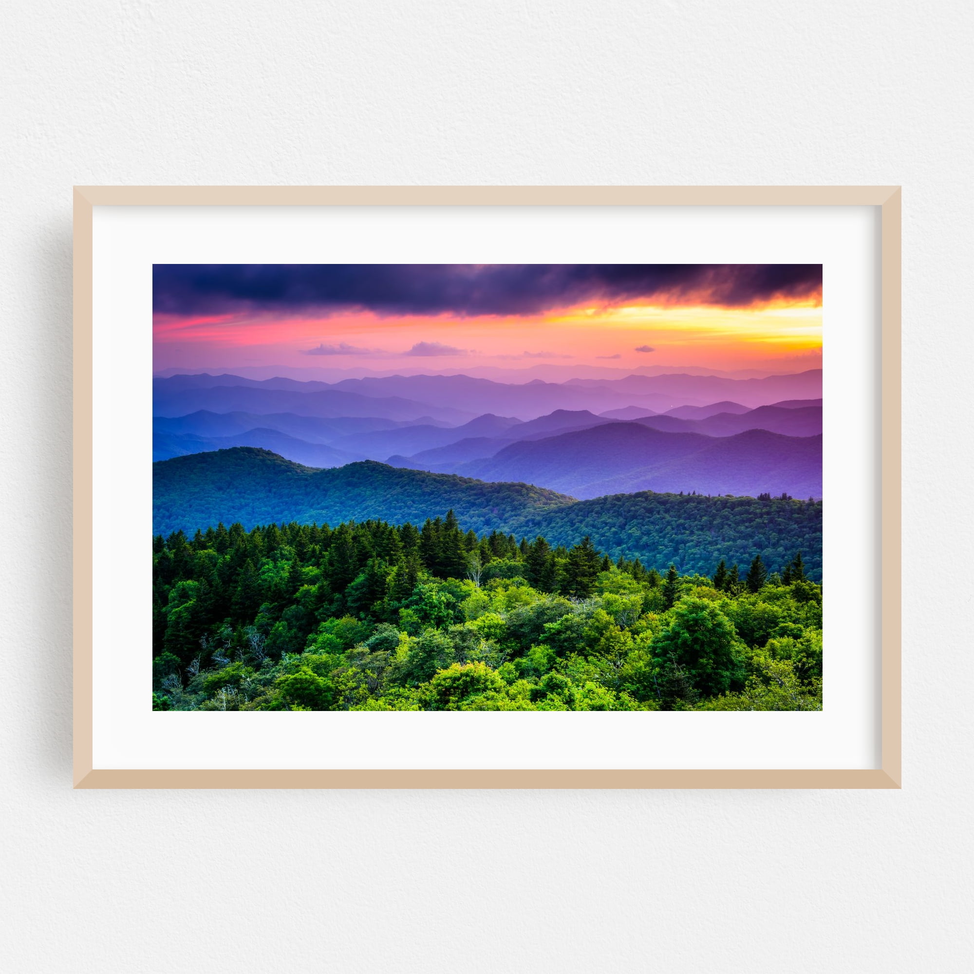 Cowee Mountains Overlook - North Carolina Photography Landscape Forest ...