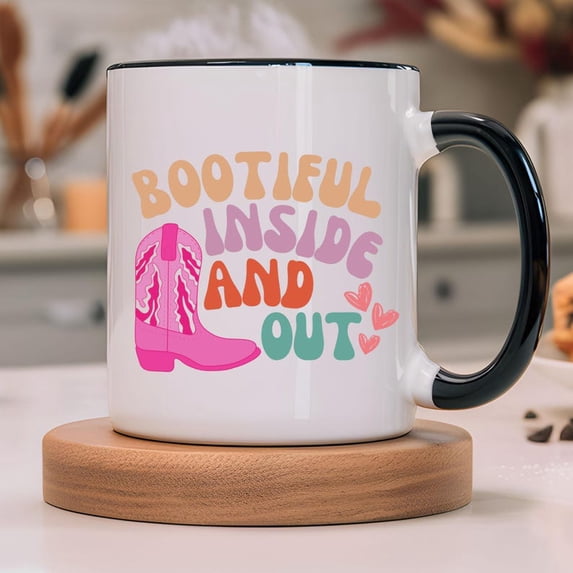 Cowgir1l Mug, Line Dance Gif For Cowgir1l Birthday, Western Coffee Mug ...