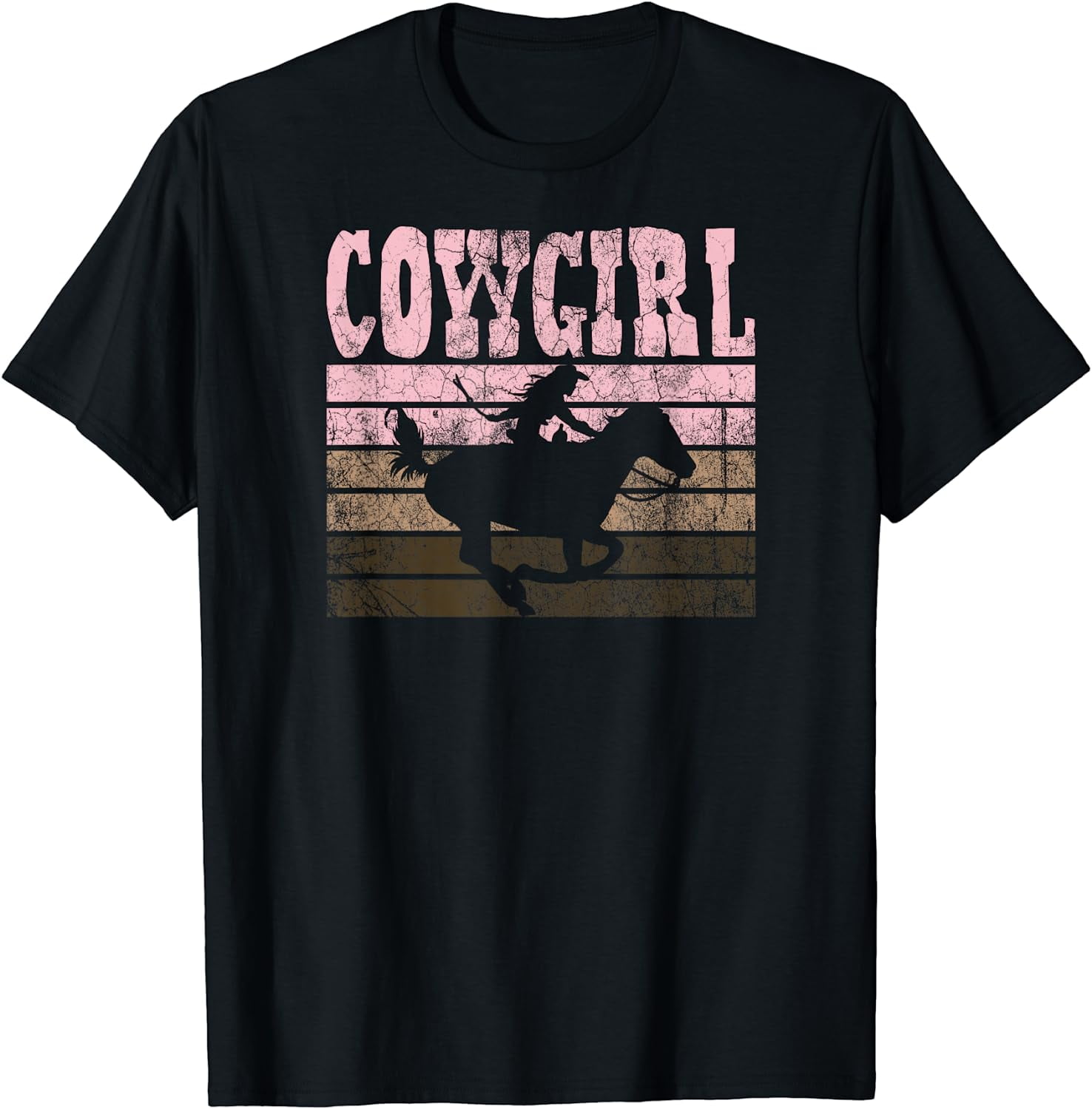 Cowgirl || Cow Girl, Horse, Equestrian, Brown Cowgirl Shirt T-Shirt ...
