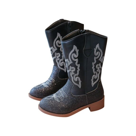 Cowgirl Cowboy Boots for Little Kids Western Fashion Cowboy Boots with ...