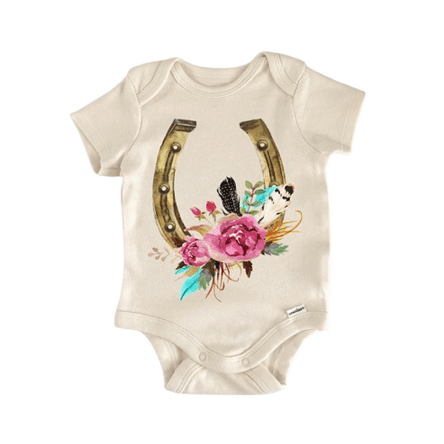 Cowgirl Cowboy Ranch Farm Horse - Baby Boy Girl Clothes Infant Bodysuit Funny Cute - Walmart.com