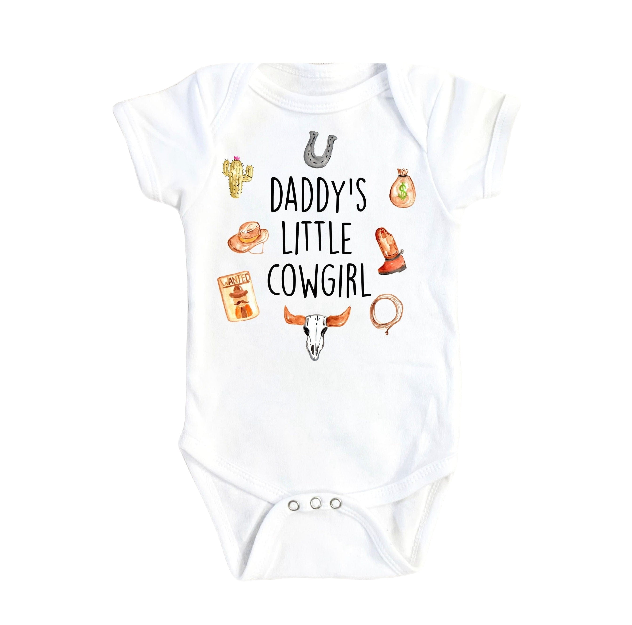Cowgirl Daddy - Baby Boy Girl Clothes Infant Bodysuit Funny Cute Newborn - Walmart.com