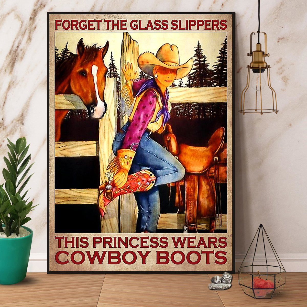 Cowgirl Forget The Glass Slippers This Princess Wears Cowboy Boots ...