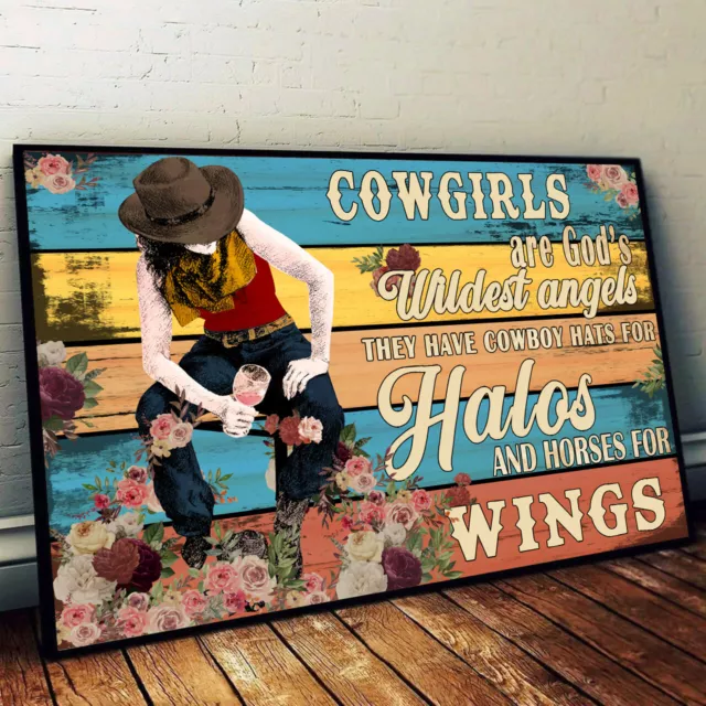 Cowgirl Are God'S Wildest Angels Have Cowboy Hats Horse Riding Horses ...