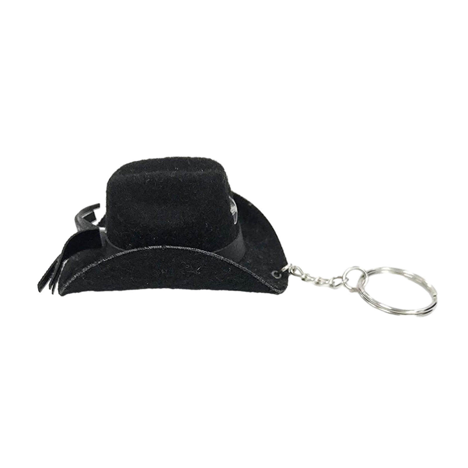 Cowgirl Hat Keychain European Creative Key Chain Decoration Keyrings ...