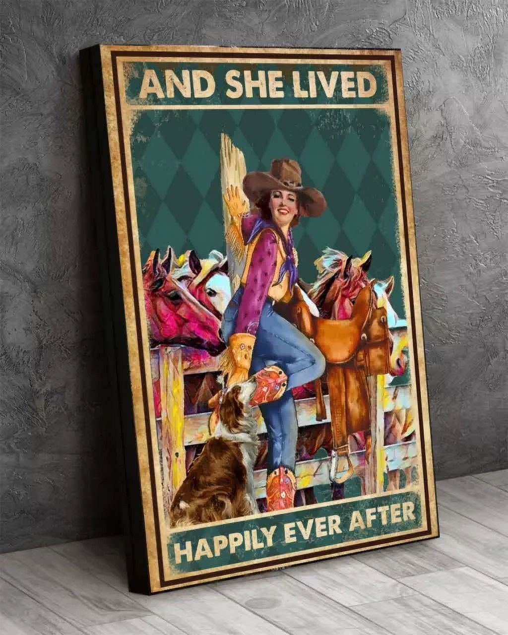 Cowgirl And She Lived Happily Ever After Horse Rider Horses Riding ...