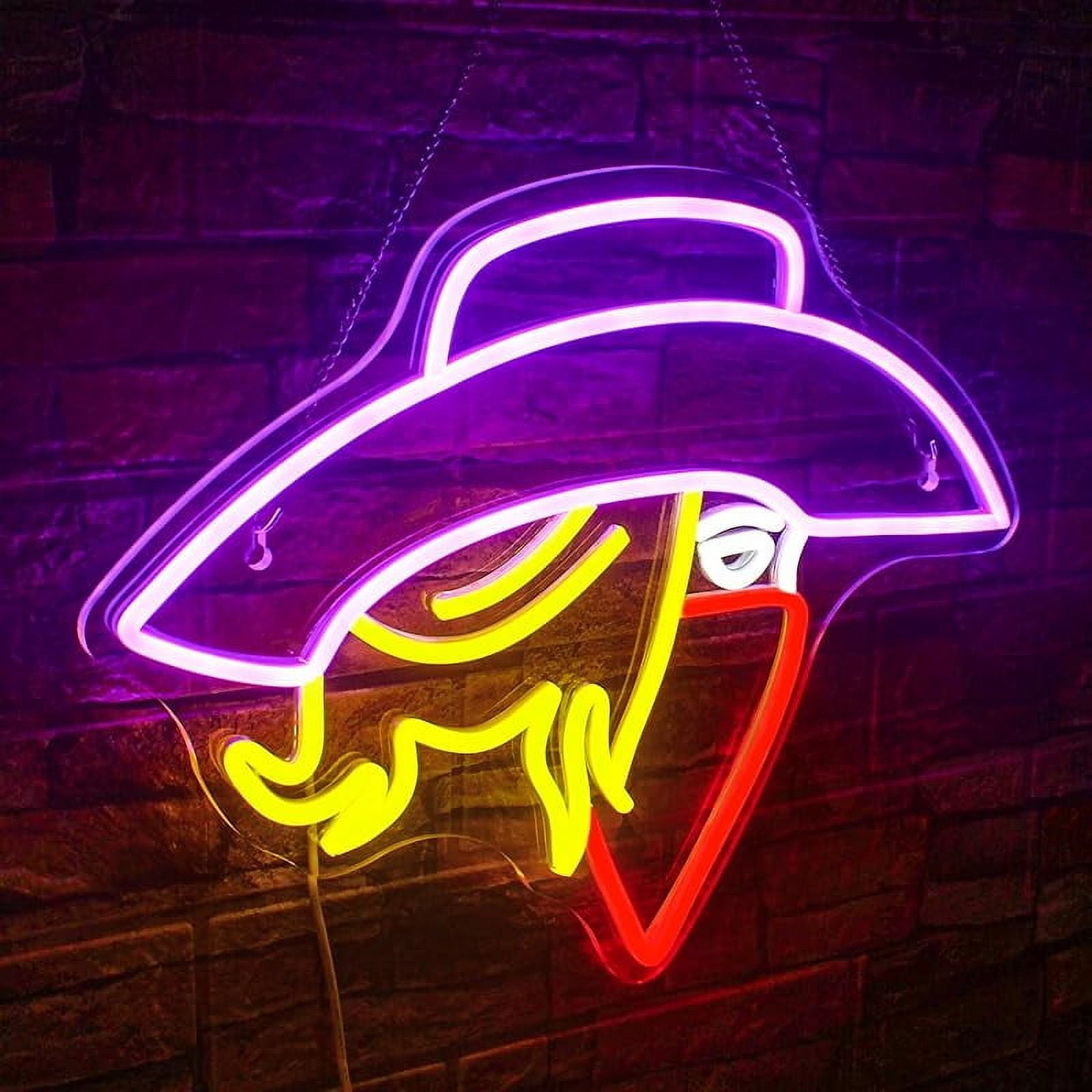 Cowgirl Neon Sign Cowboy Hat Neon Signs for Wall Decor with Dimmable ...