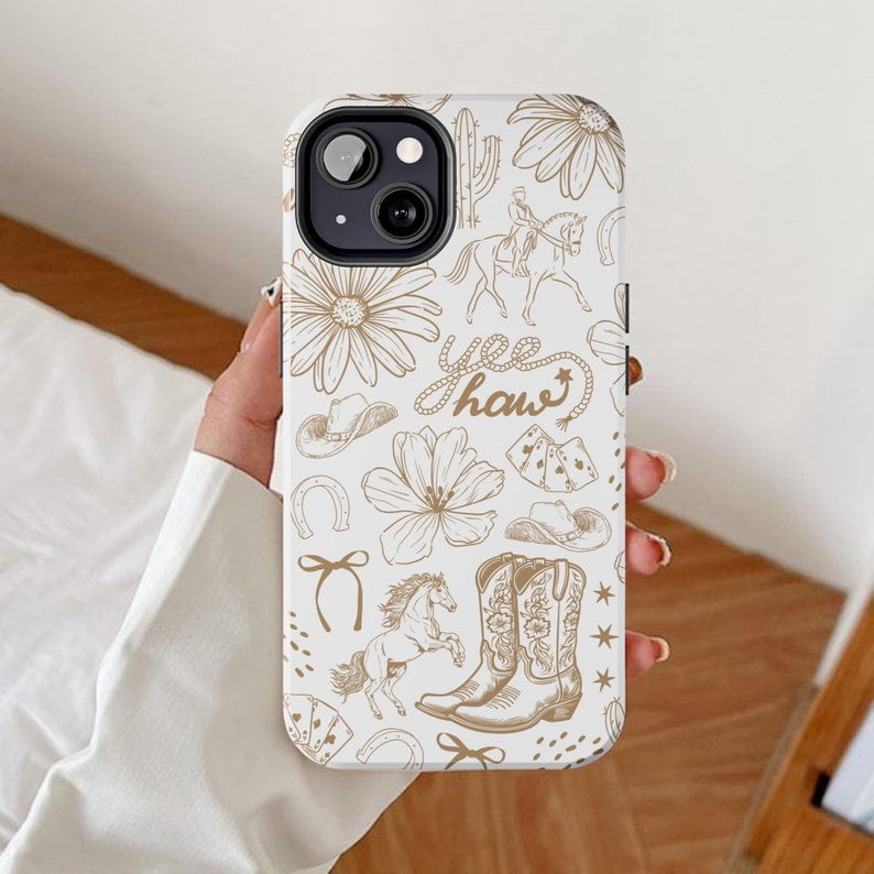 Cowgirl Phone Case, Western Phonecases, Coquette preppy Aesthetic wild ...
