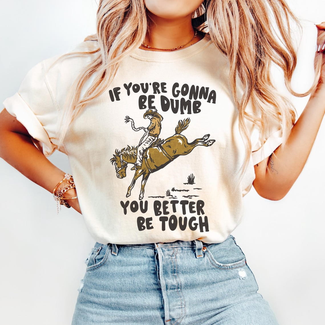 Cowgirl Rodeo Western Graphic T Shirt - Walmart.com