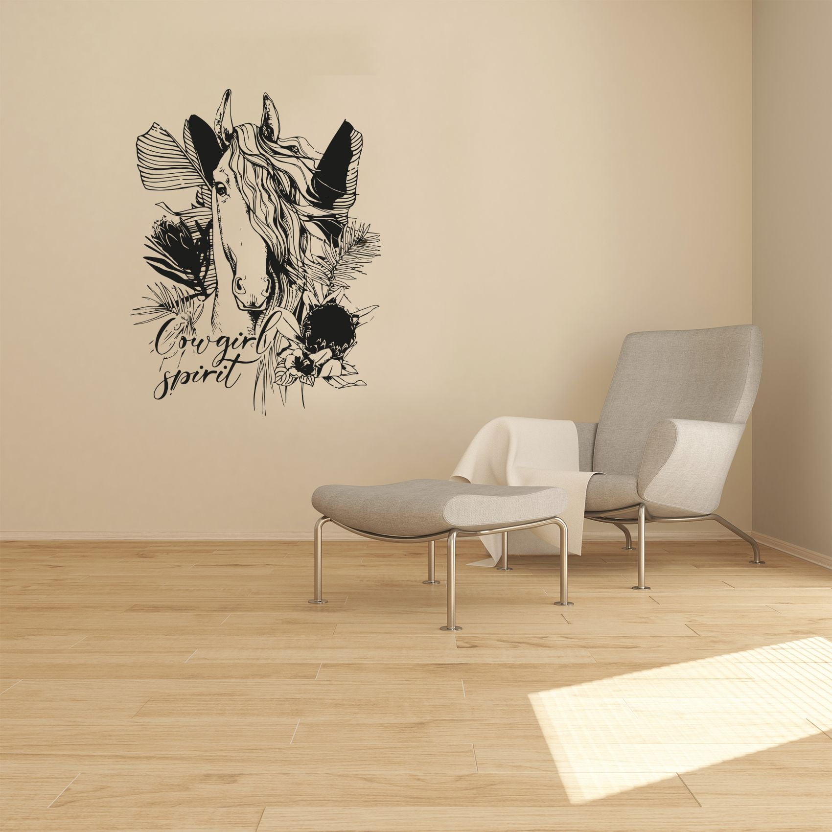 Cowgirl Spirit Horse Horses Motivation Quote Animal Animals Life Wall ...