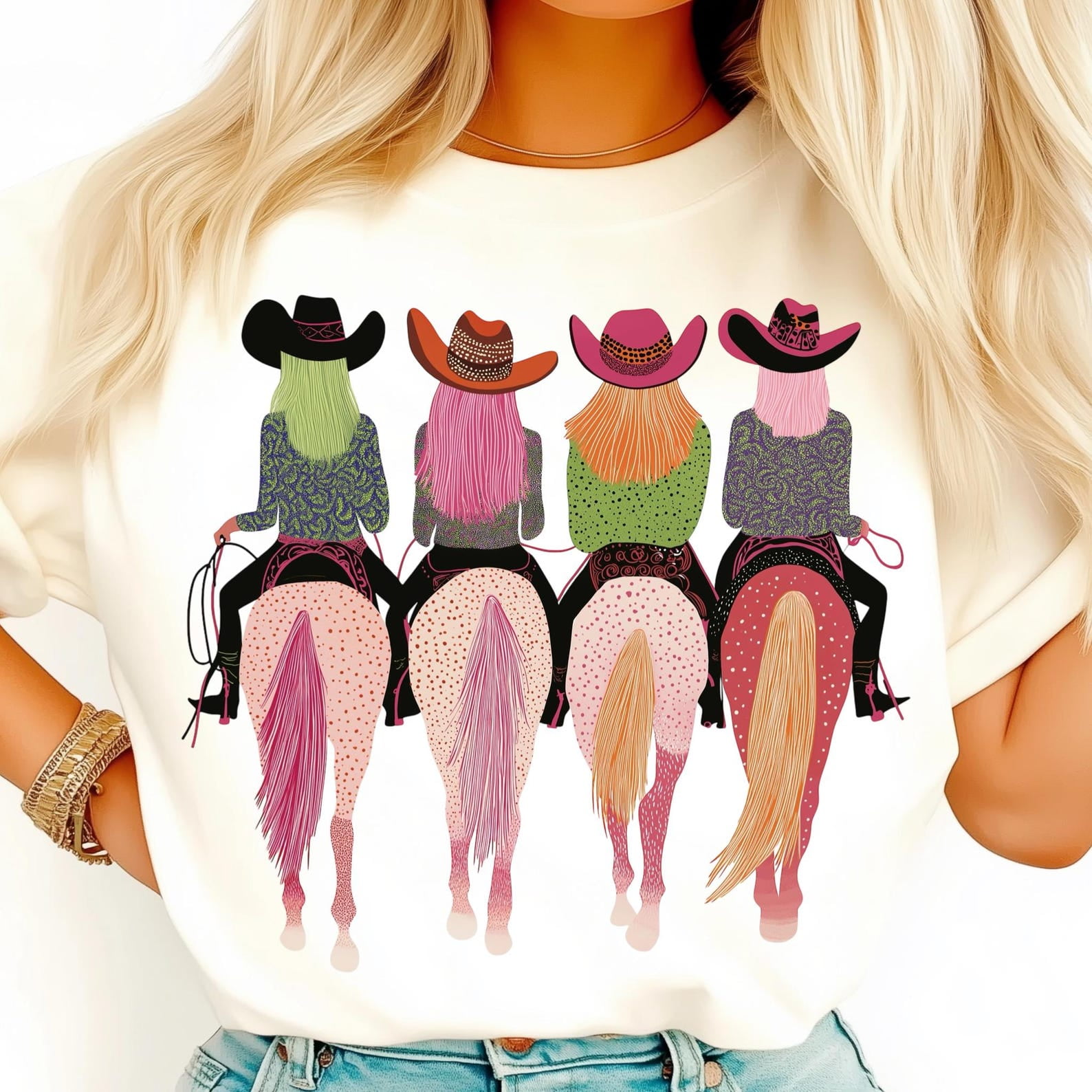 Cowgirl Squad Shirt, Western Shirt, Rodeo Gift Shirt, Stylish Riders ...