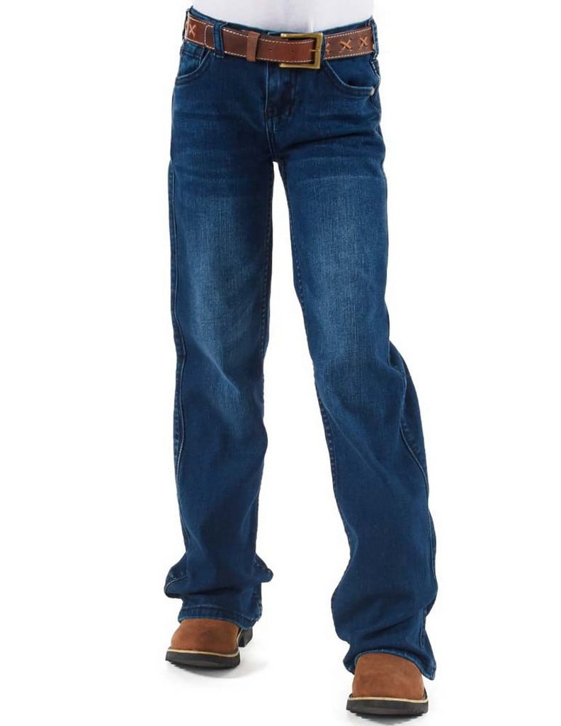 Cowgirl Tuff Western Jeans Girls Faithful Bootcut 10 Reg Dark GJFTHF ...