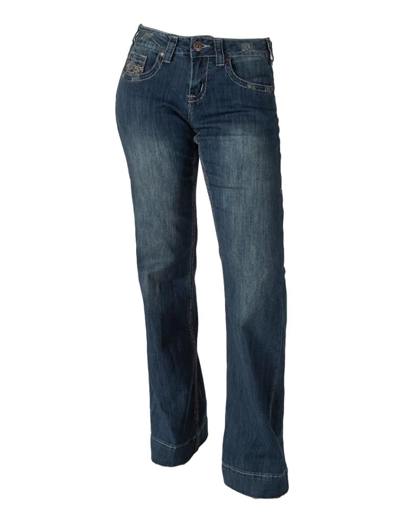 Cowgirl Tuff Western Jeans Womens DFMI Trouser 29 Long Med DFMDWT ...