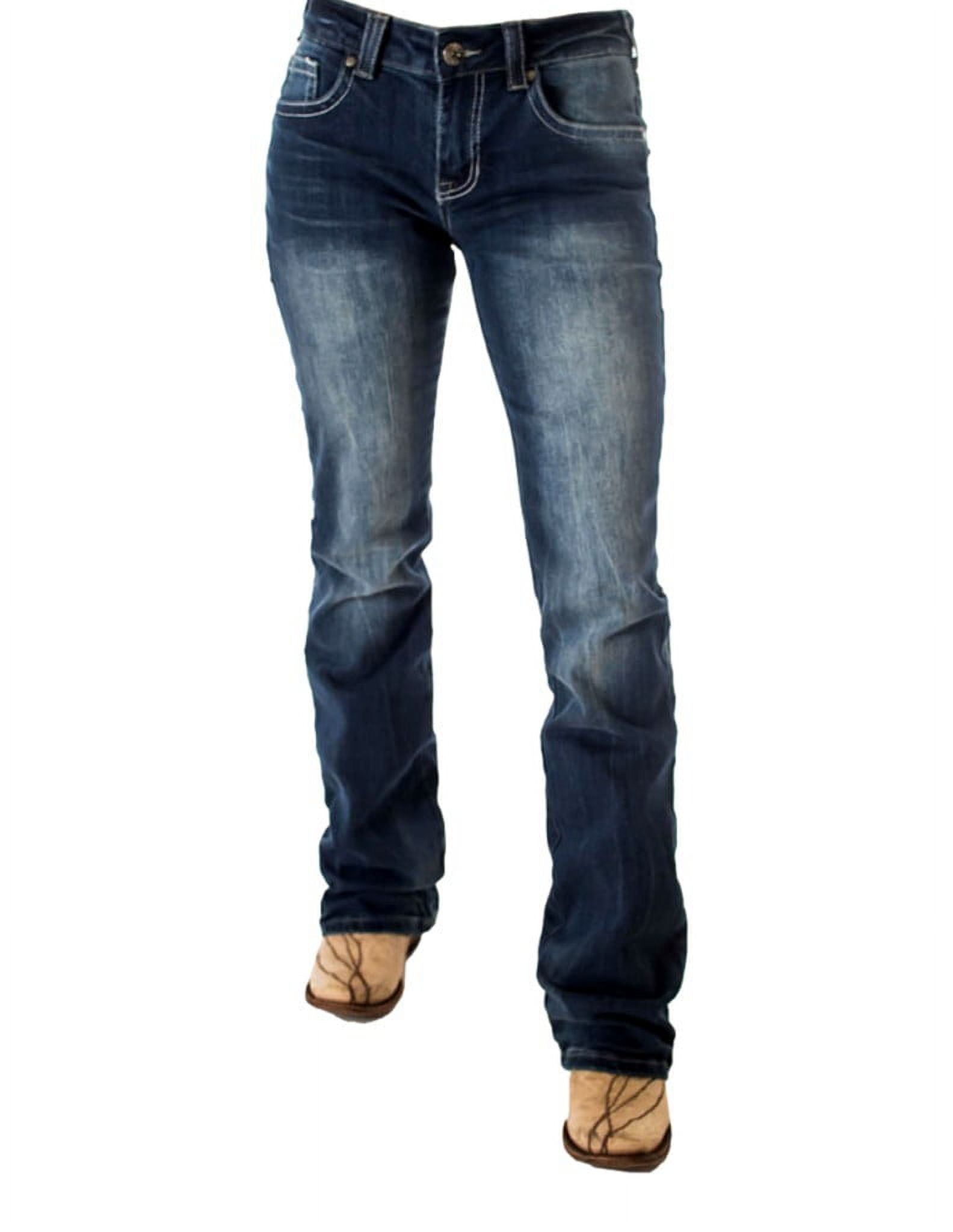 Cowgirl Tuff Western Jeans Womens Silver Arrows 27 Long Med JSILAW ...