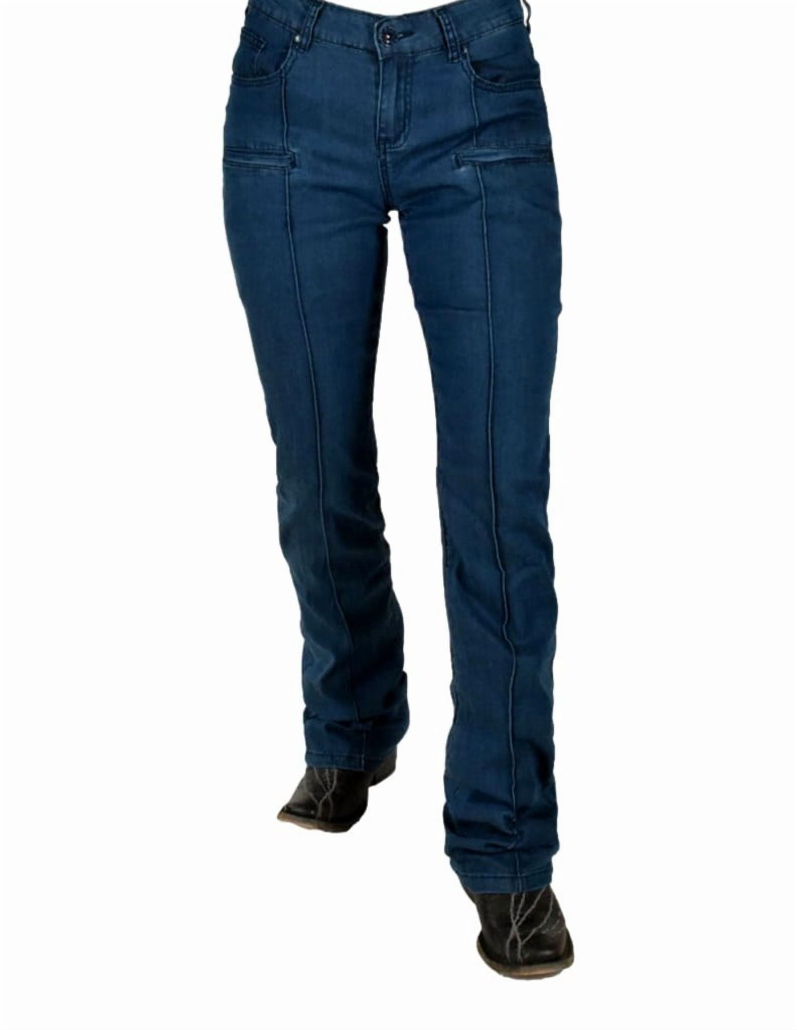 Cowgirl Tuff Western Jeans Womens Ultra breathe 35 Long Dark JDKULB ...
