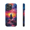 Cowgirl Western Country Sunset Scene Phone Case for iPhone 17 11 12 13 ...