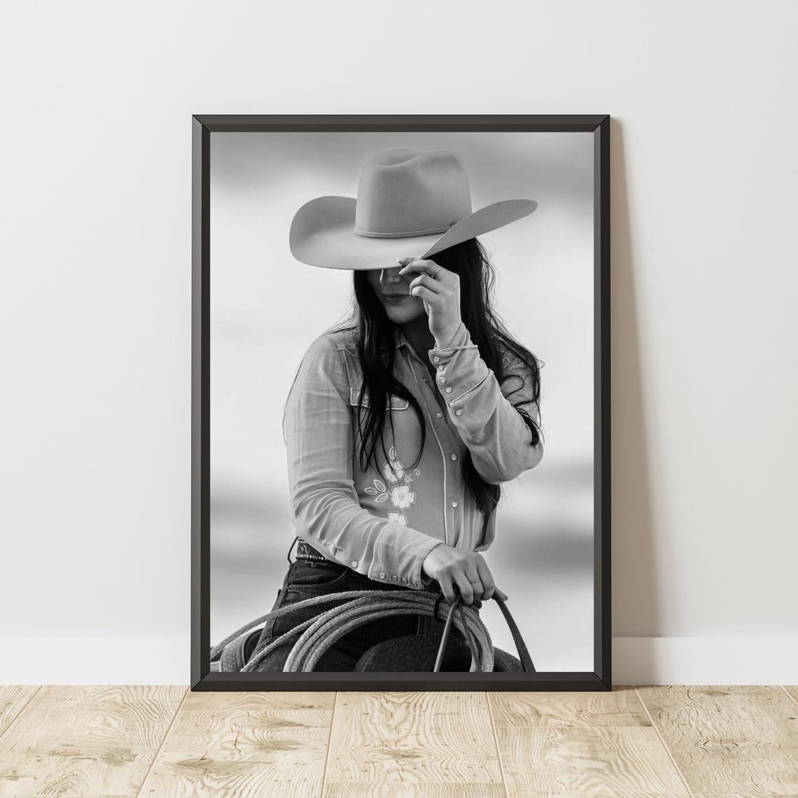 Cowgirl Western Wall Art Rustic Ranch Decor Country Lifestyle ...