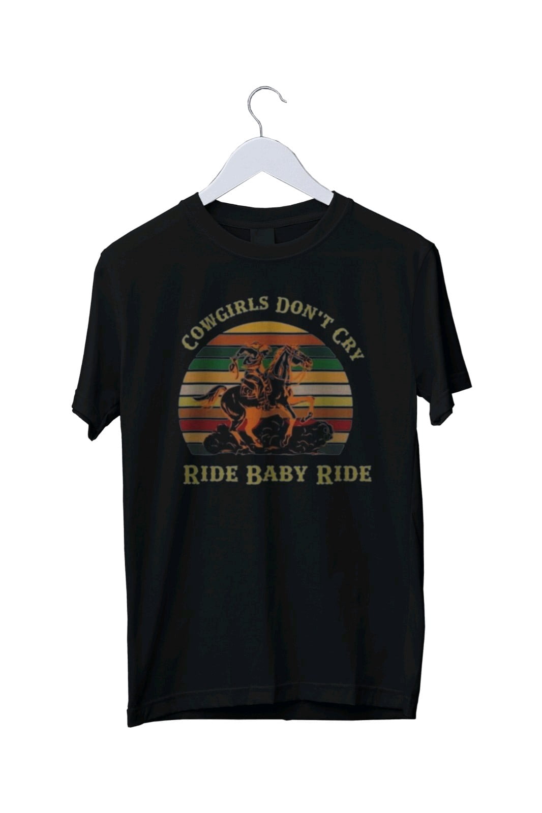 Cowgirls Don't Cry Ride Baby Ride T-shirt Graphic T-Shirt S M L XL 2 3 ...
