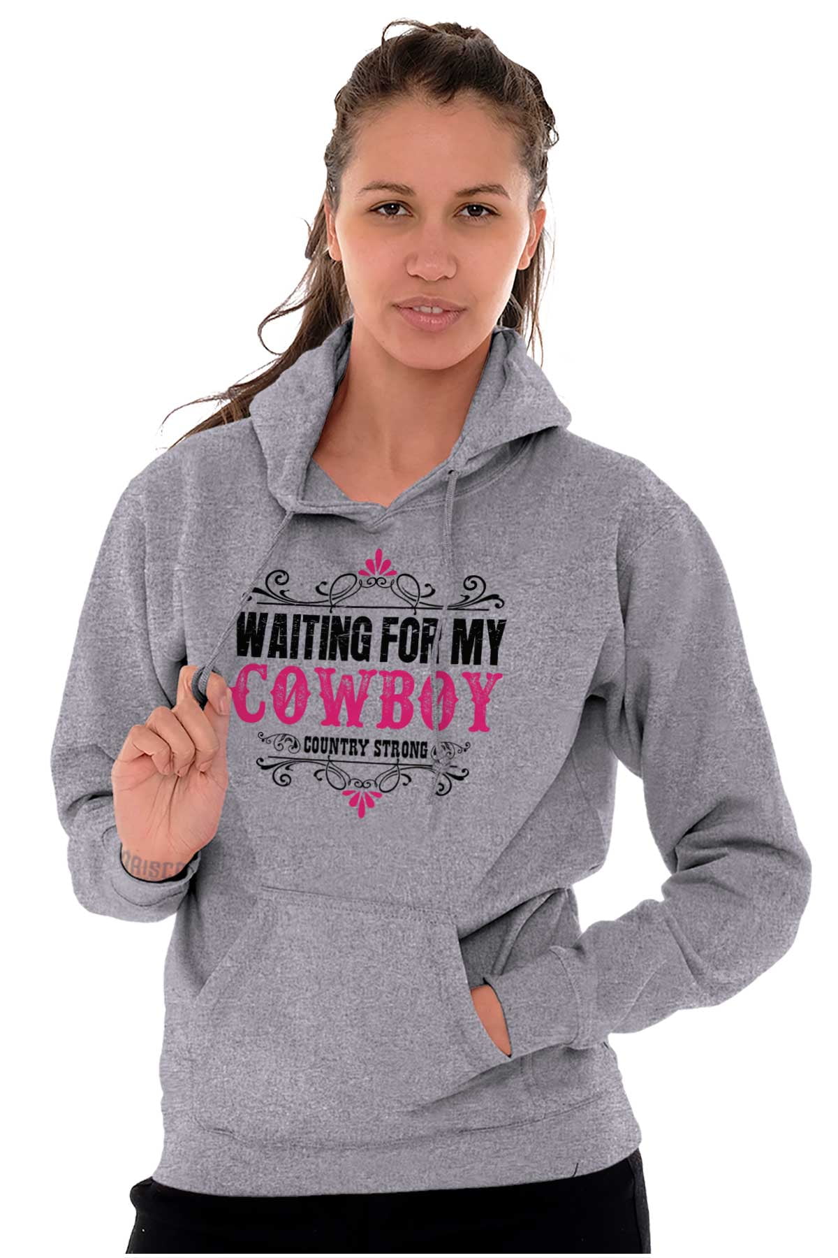Cowgirls Dont Cry Pretty Southern Hoodie Sweatshirt Women Brisco Brands ...