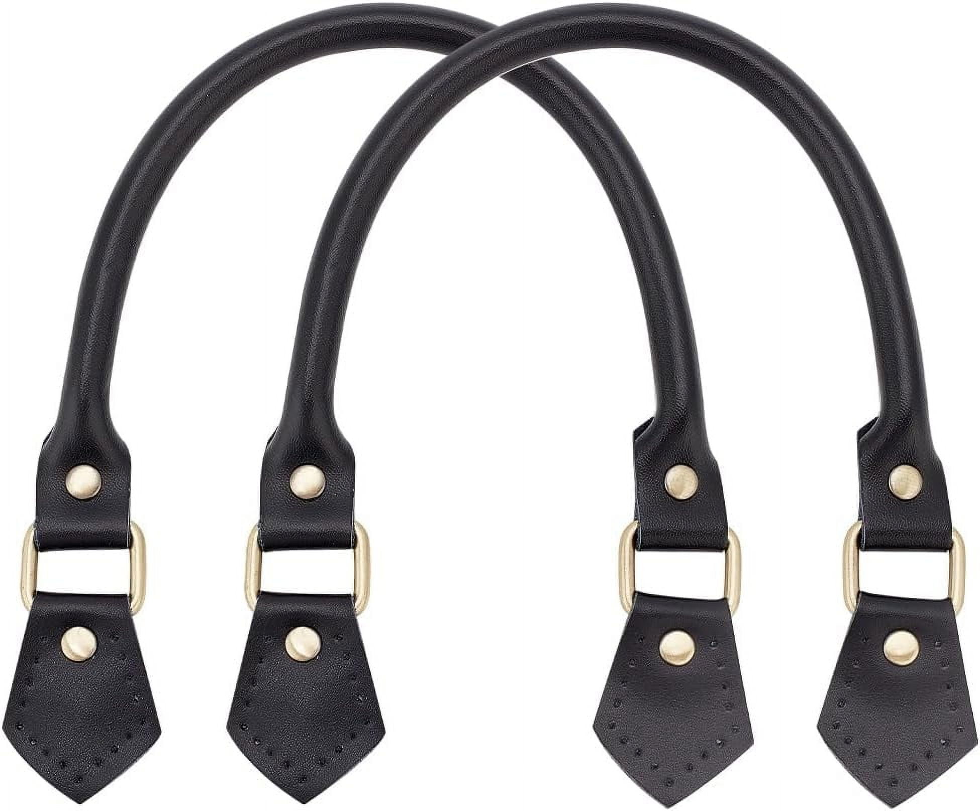 Cowhide Leather Bag Handles Purses Straps Handbag Handles Replacement ...