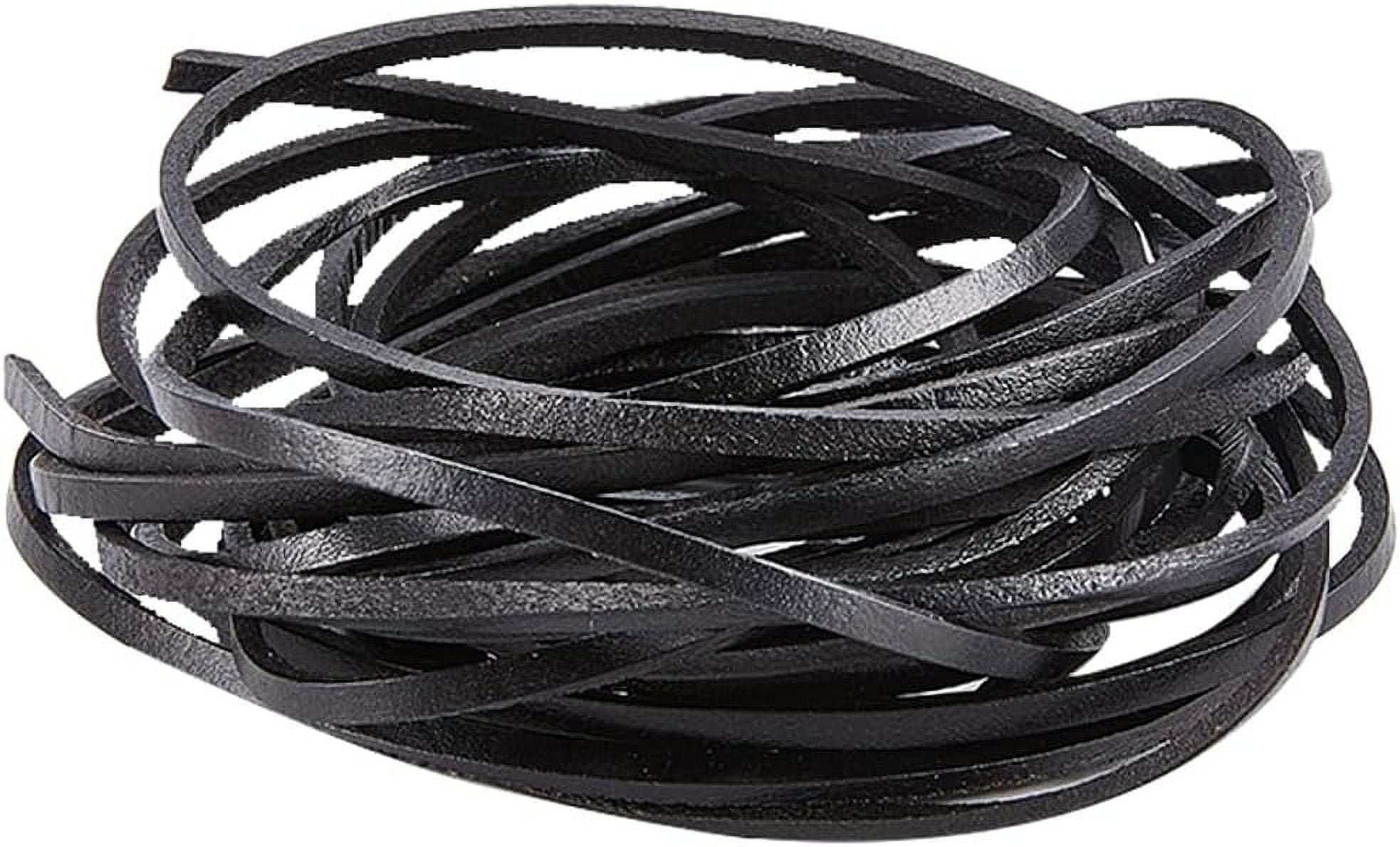 Cowhide Leather Cord Leather Jewelry Cord Jewelry DIY Making Cord Flat ...