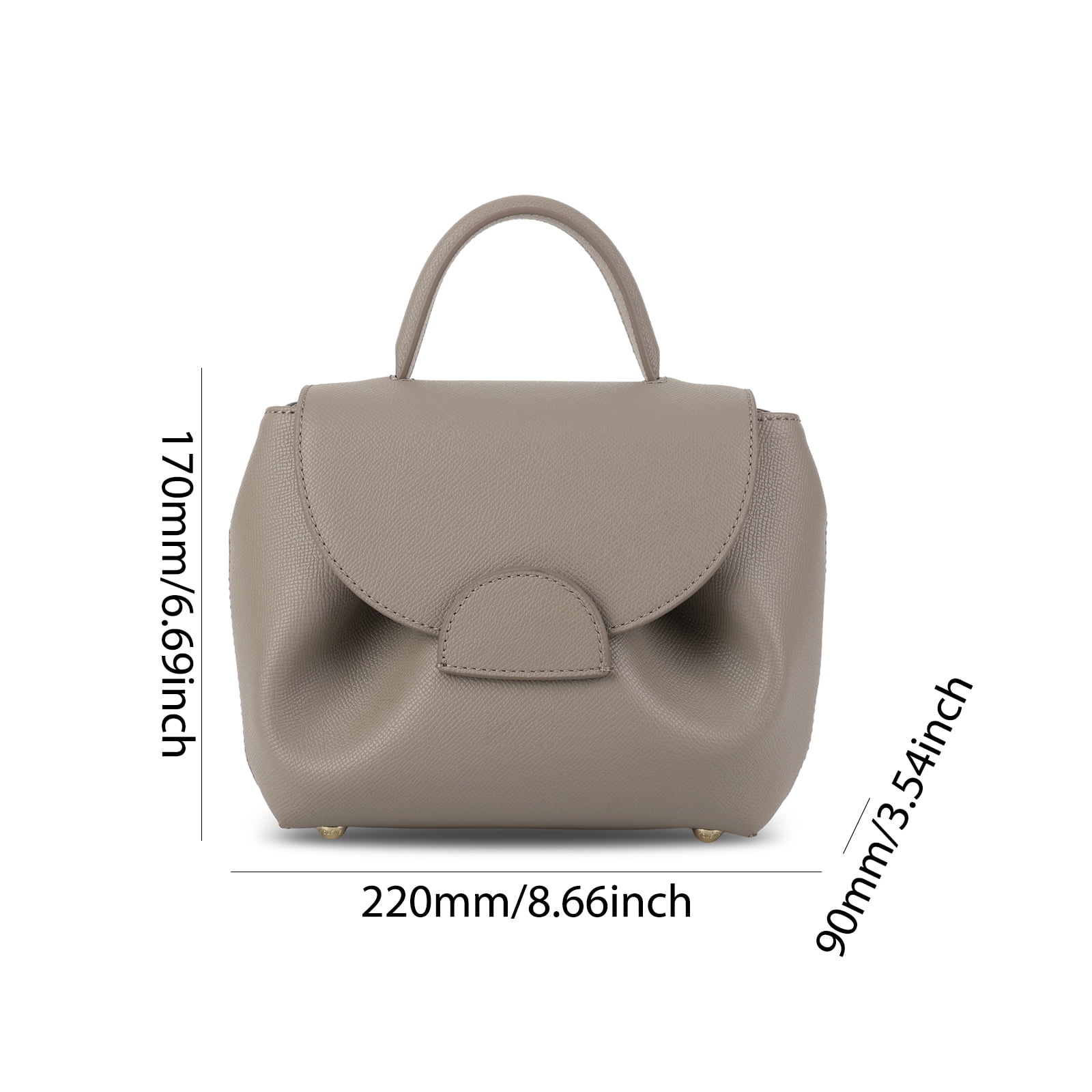 Cowhide Leather Luxury Handbag Brand Designer Bag for Women Shoulder ...