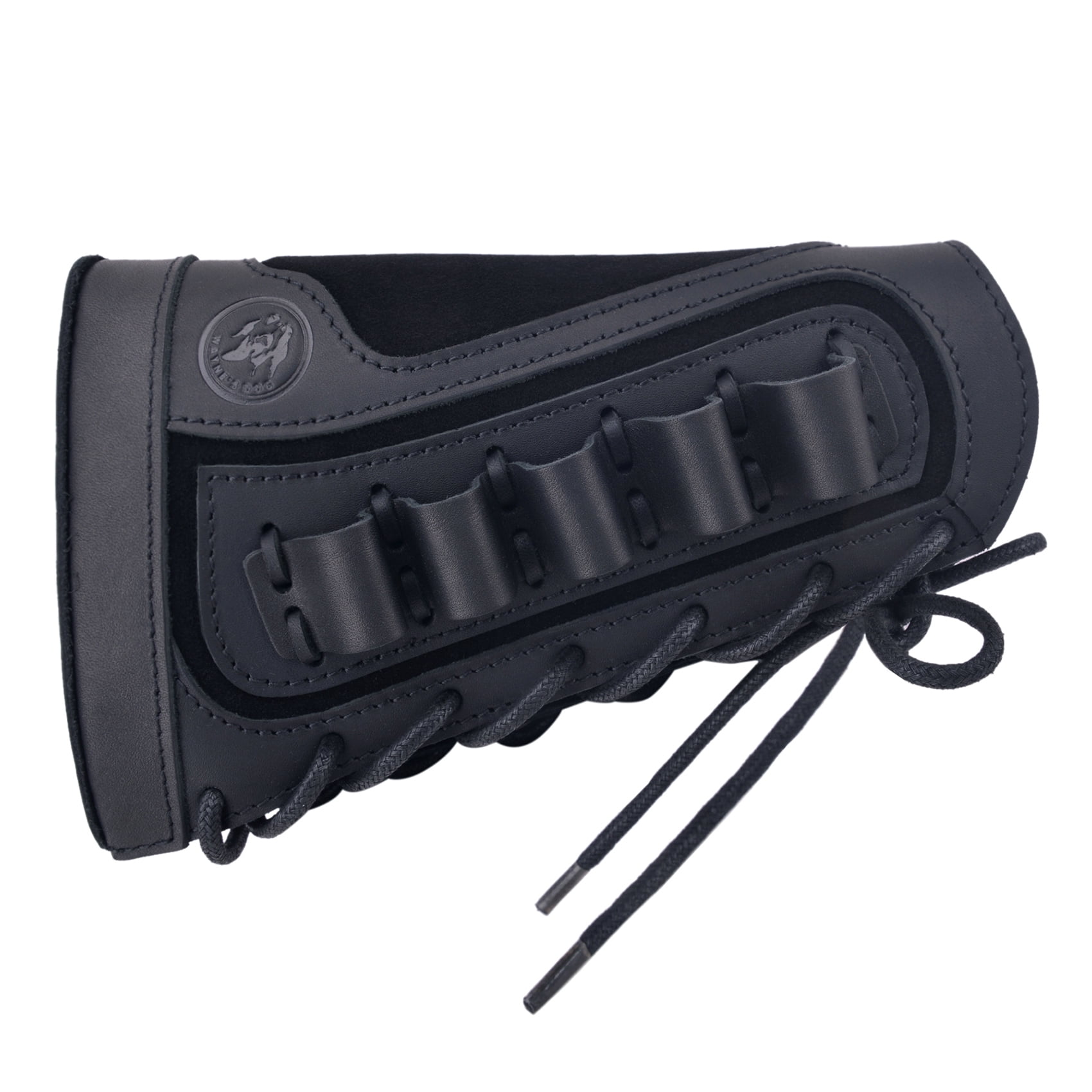 Cowhide Leather Shotgun Buttstock Shell Holder Pad for 20 Guage Right ...