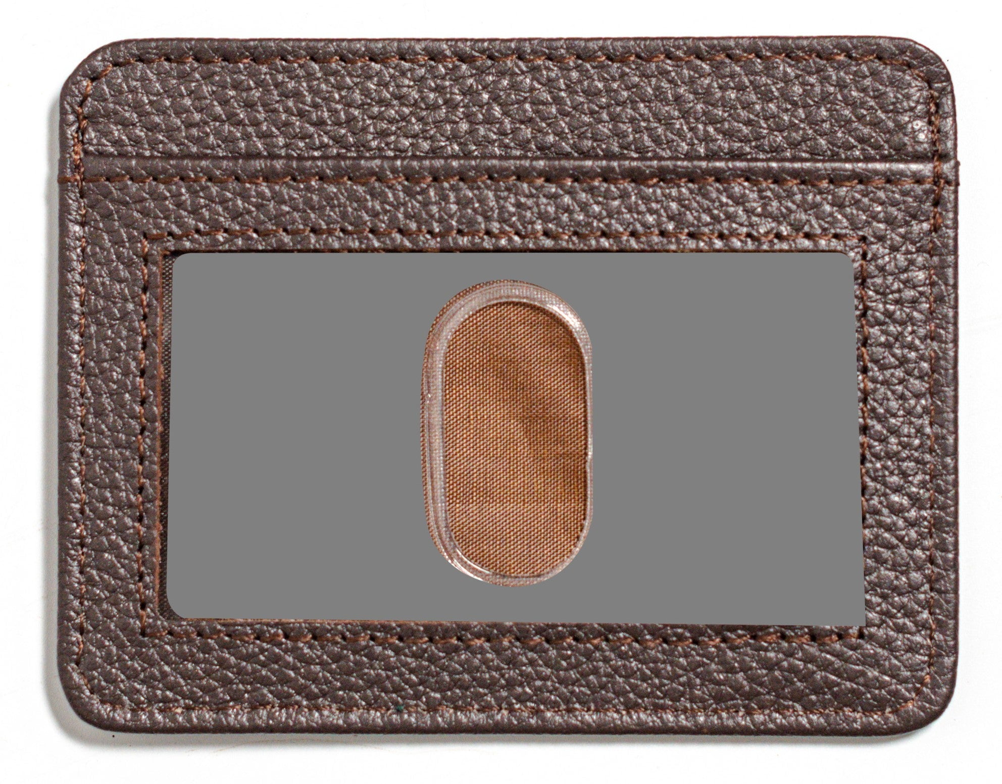 Cowhide Leather Wallet RFID Safe Wallet Bifold Card Holder Wallets for ...