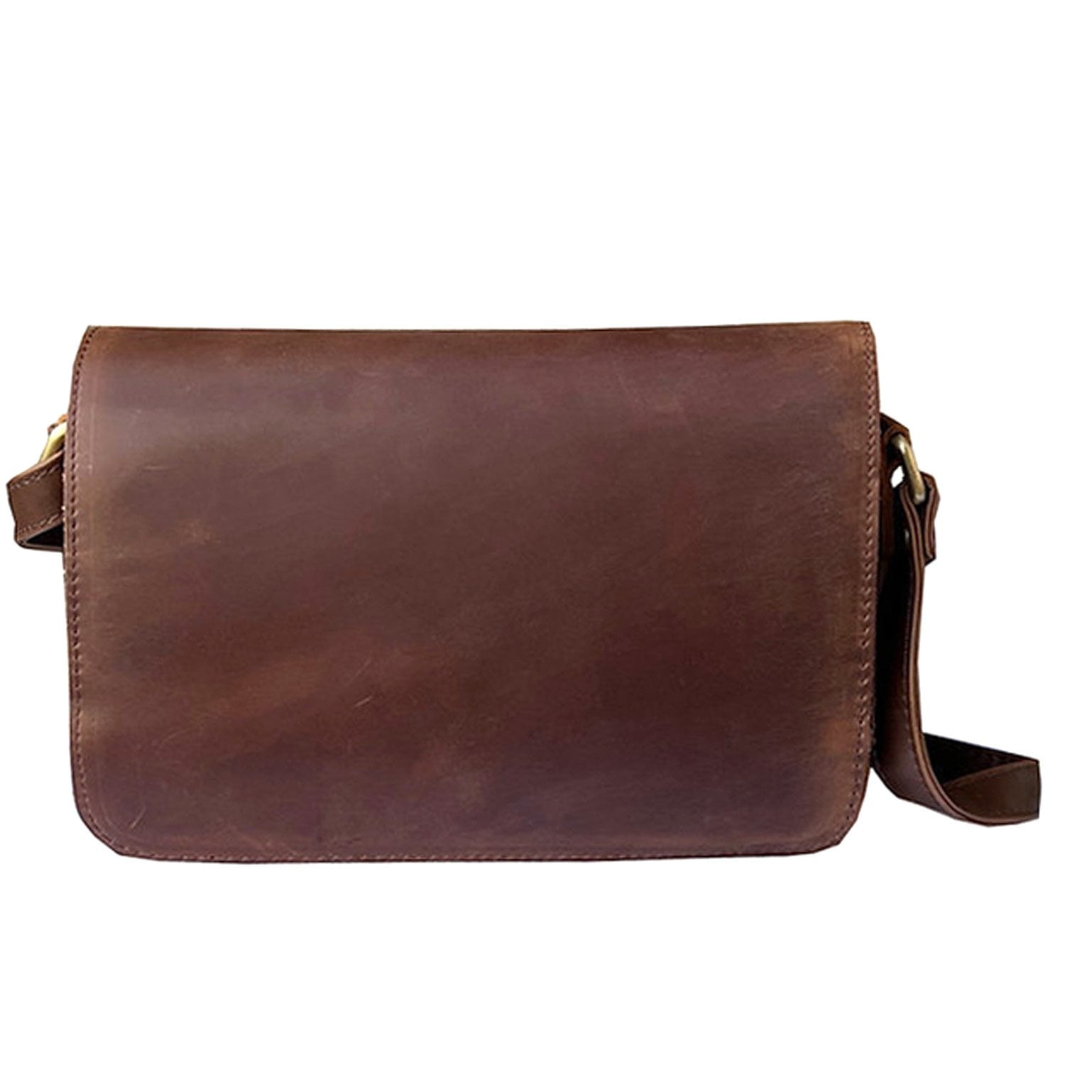 Cowhide Leather Womens Shoulder Purse Small Cross Body Organizer Bag ...