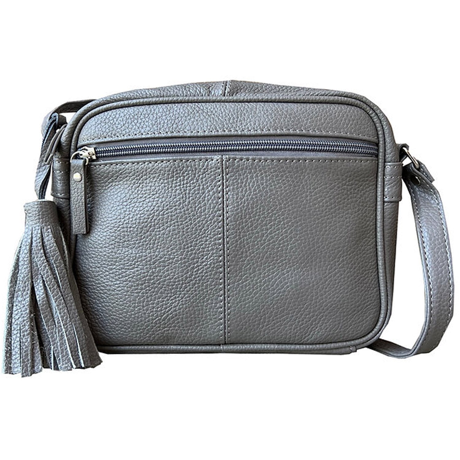 Cowhide Leather Womens Shoulder Purse Small Cross Body Organizer Bag ...