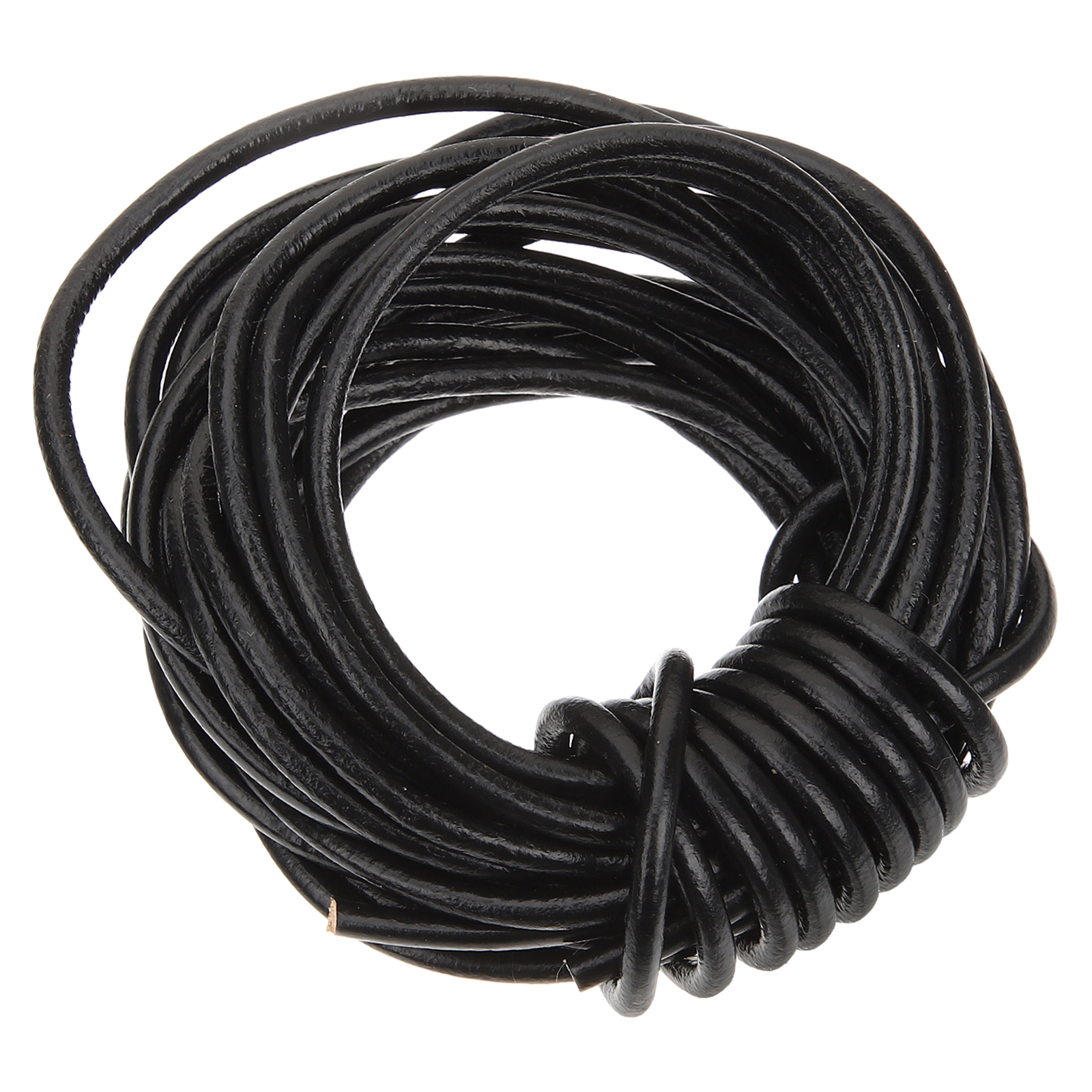 Cowhide Wrapped Rope Jewelry Craft DIY Making Supplies Crafting Flat ...