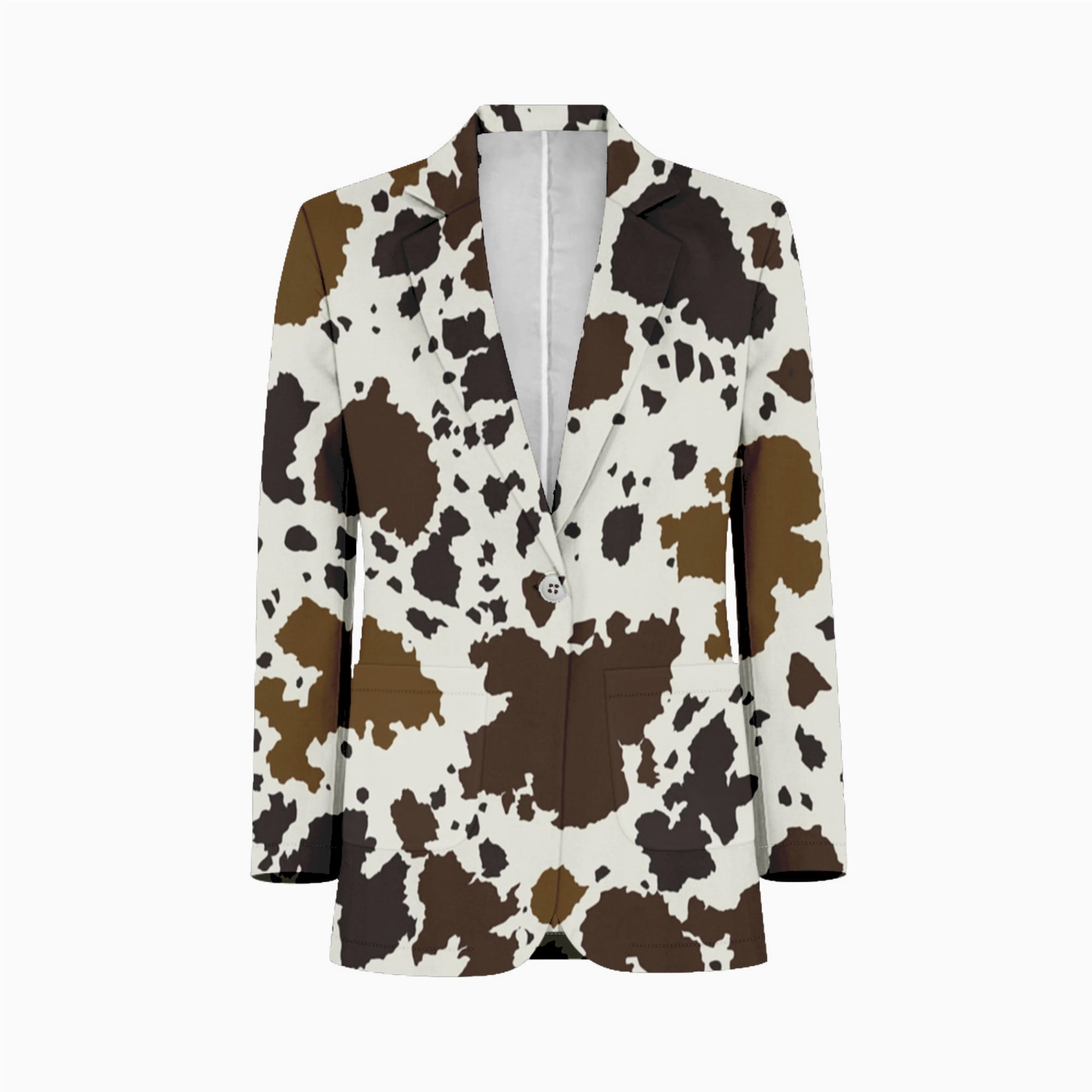 Cowhide pattern Customized Men's Suits full man Shawl Collar Gentleman ...