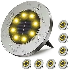 Round Solar Lights